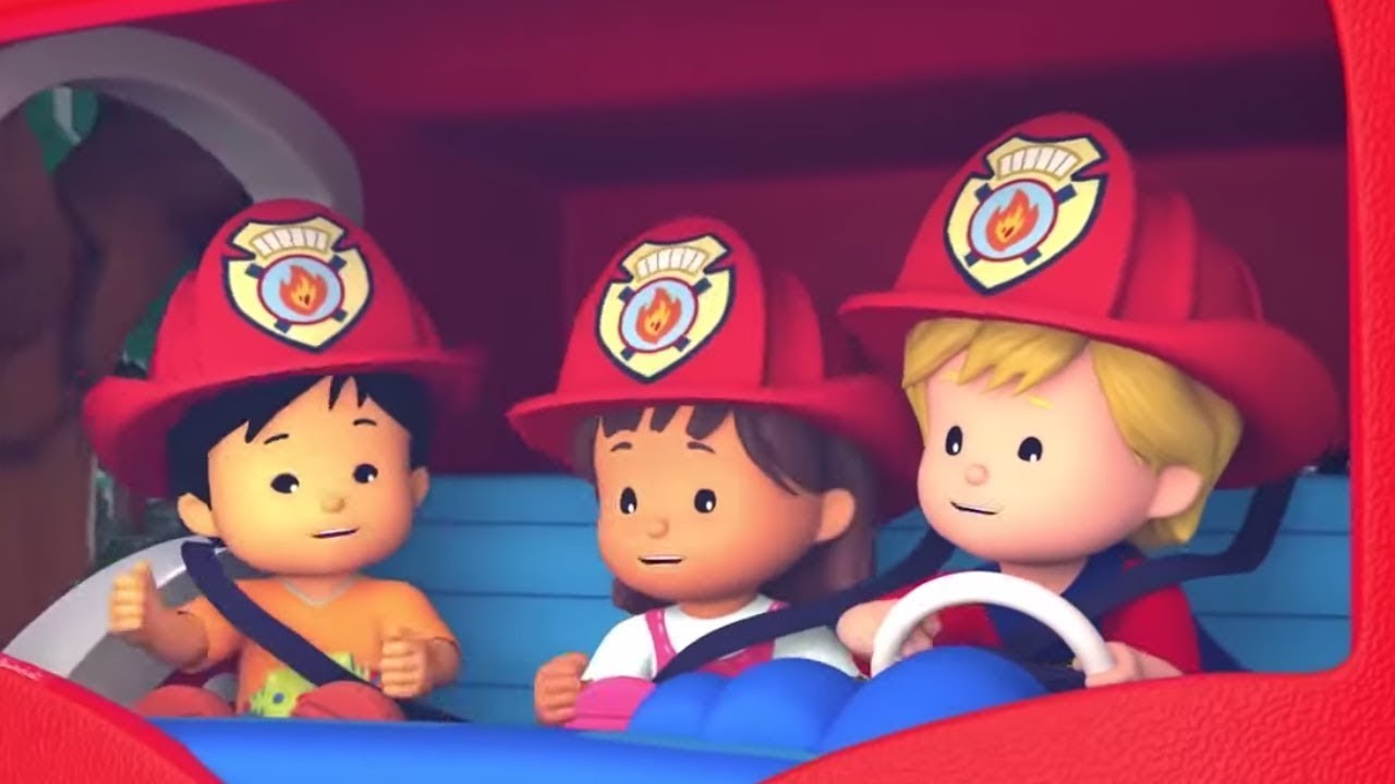 Fire Truck Adventures! | Little People | Cartoons for Kids | WildBrain ...