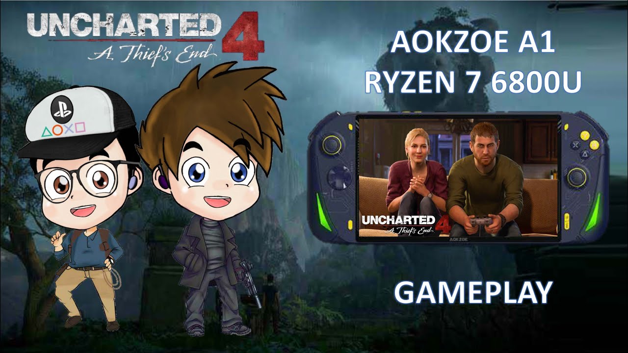 Uncharted 4 Chris Redfield Mod - Gameplay AOKZOE A1 - YouTube
