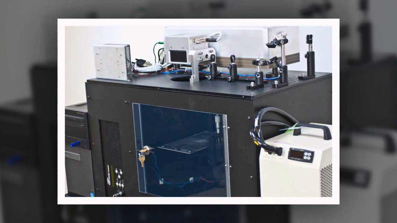 DPSS Lasers Samurai UV Laser Marking System - YouTube