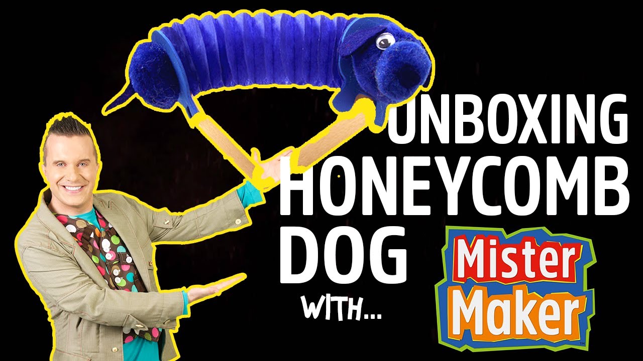 Unboxing Honeycomb Dog with Mister Maker! - YouTube