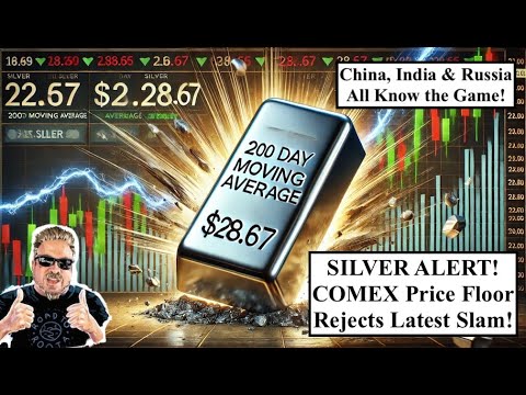 SILVER ALERT! Silver Manipulation PROVEN Again as Silver Slam BOUNCES ...