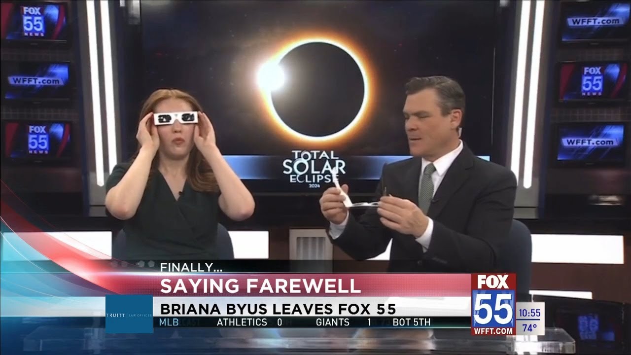 FOX 55's Briana Byus says 'farewell' - YouTube