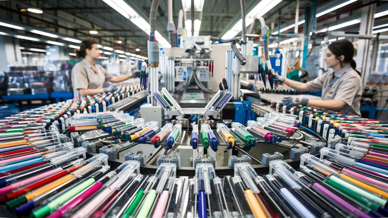 How Pencils Are Made | Pencil Manufacturing Process - YouTube