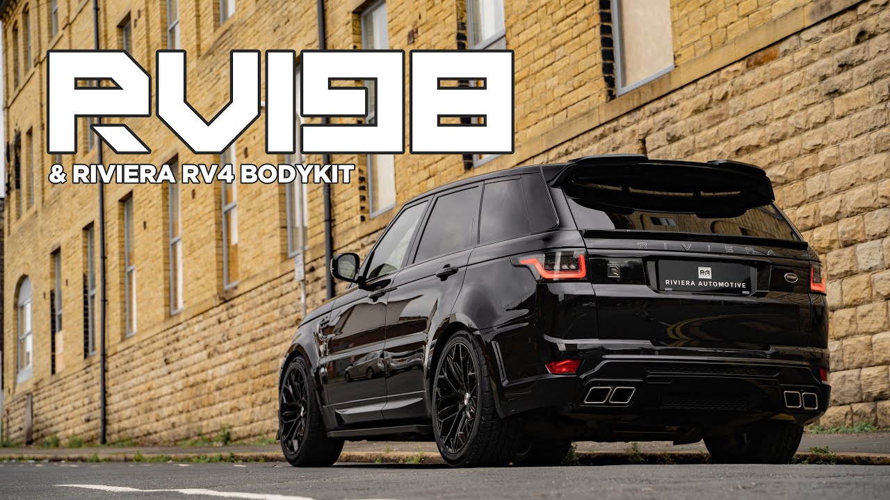 Range Rover Sport | Riviera RV4 Bodykit & RV198 | Riviera Wheels - YouTube