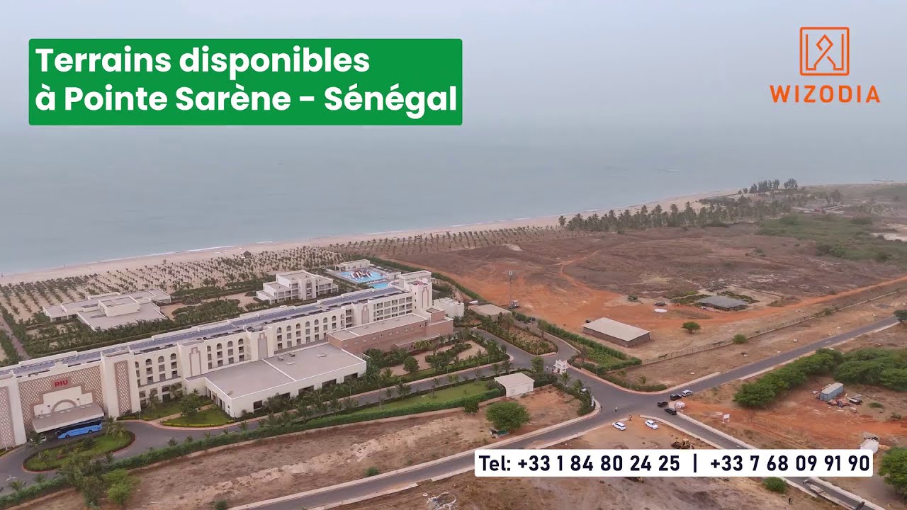 Terrains disponibles à Pointe Sarène - Sénégal ! Zone touristique à ...