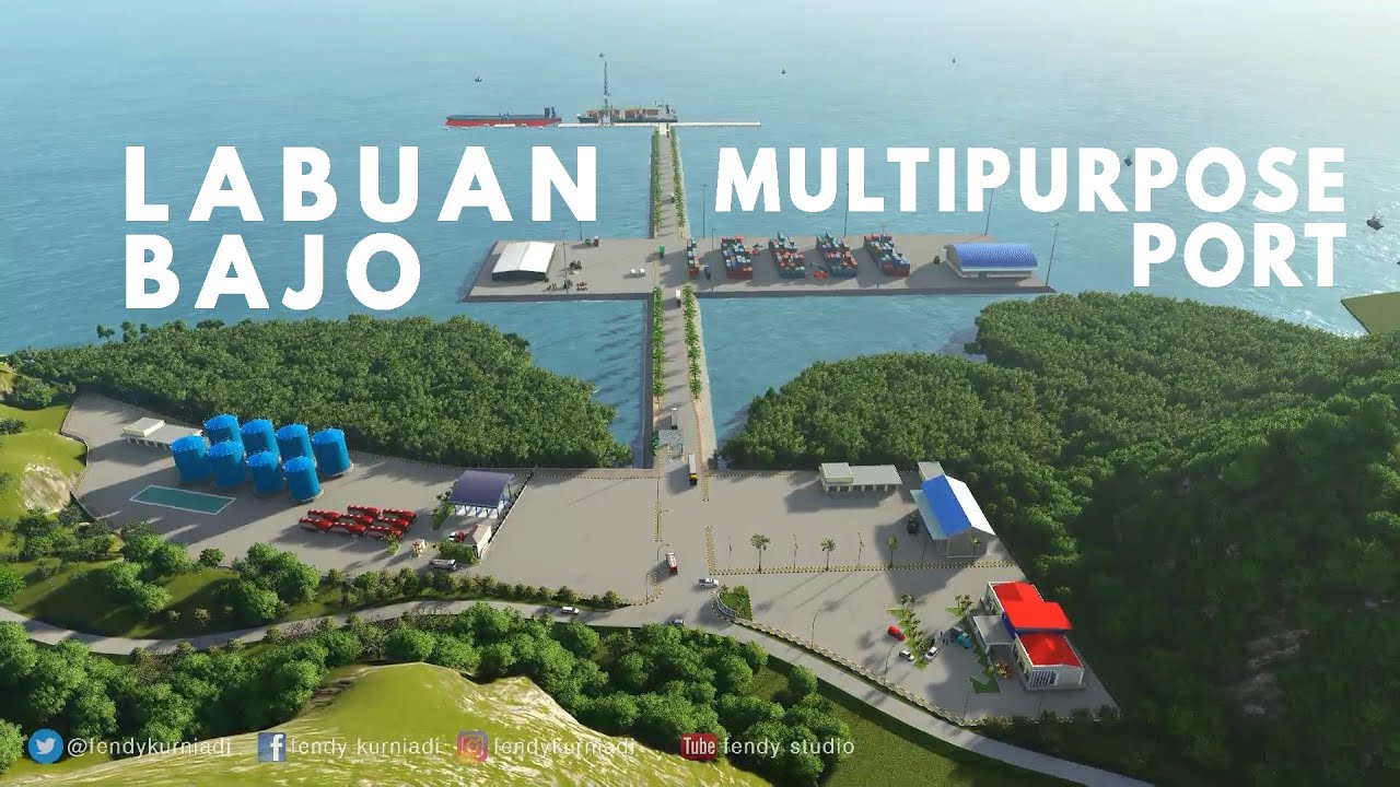 Labuan Bajo - New Multipurpose Port - YouTube