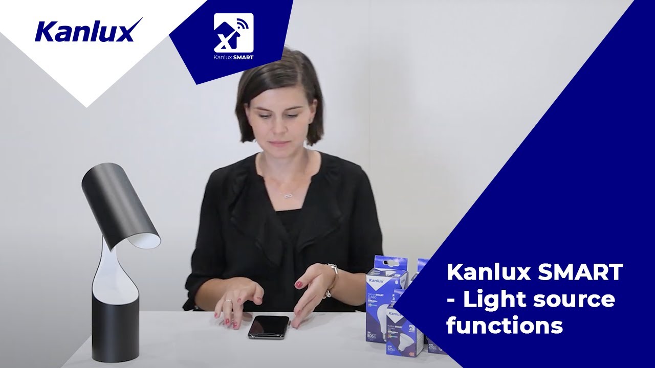 Kanlux SMART - light source functions - YouTube