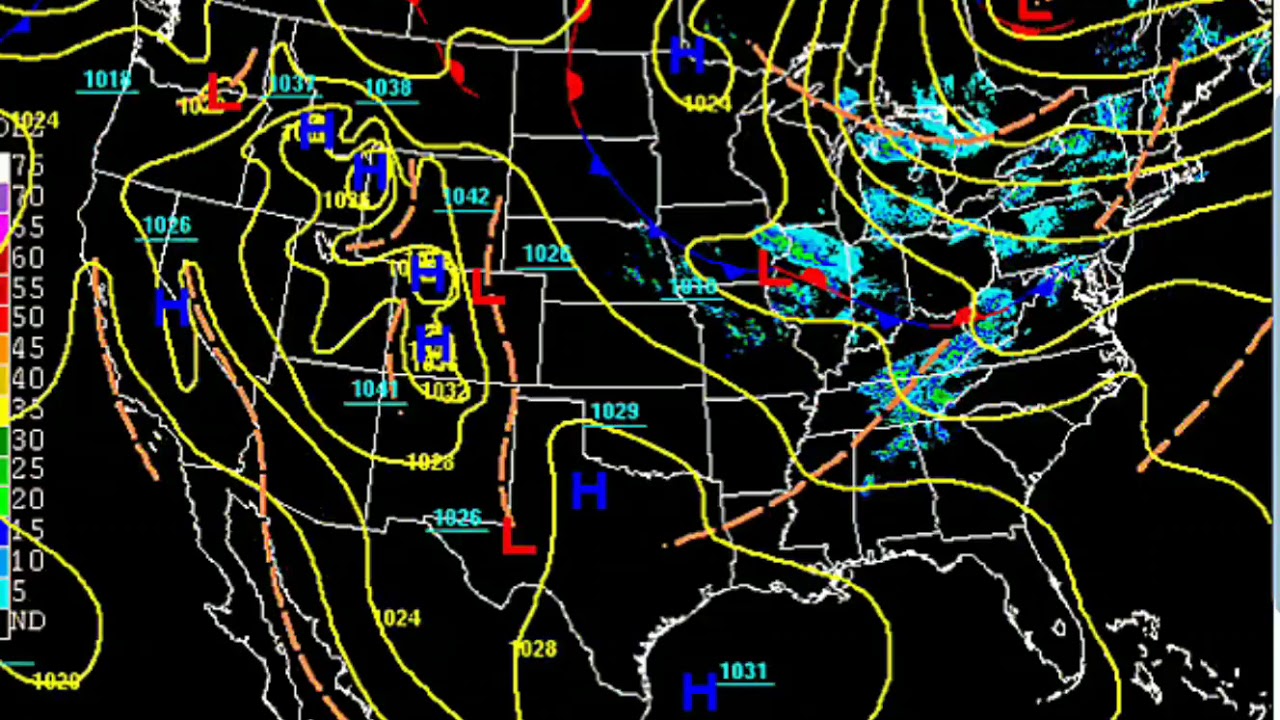 Surface map 2/28/20 - YouTube