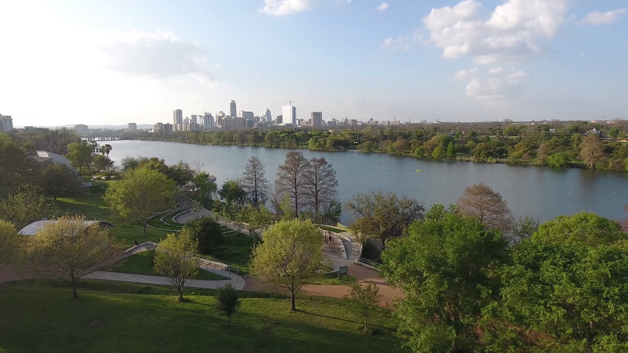 Austin Skyline 4k Test Flight DJI Phantom 4 Drone East Austin Views 3 ...
