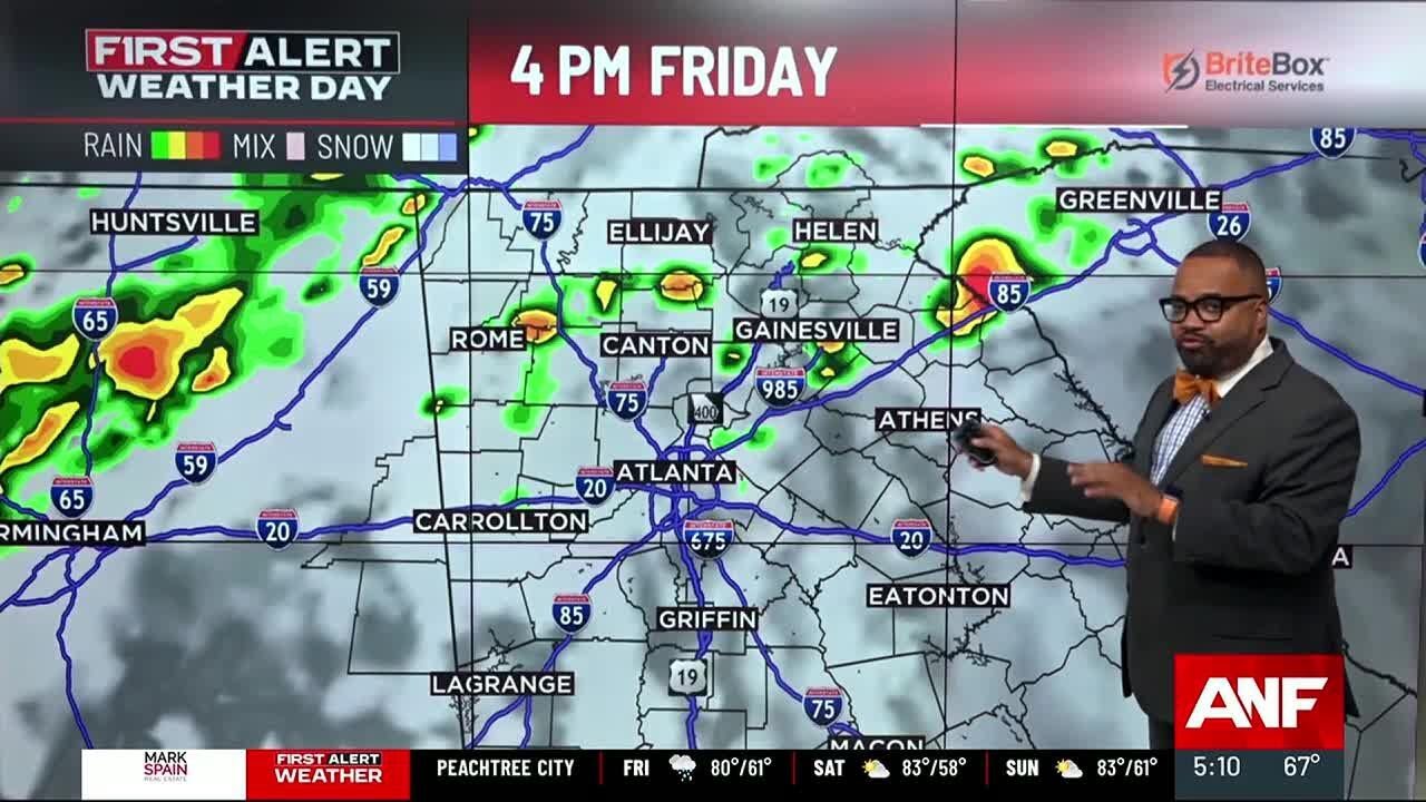 FIRST ALERT WEATHER DAY: More storms this afternoon, evening in north ...