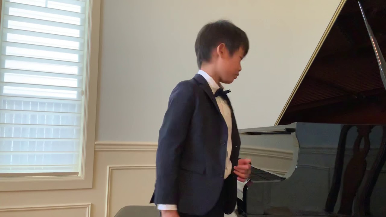 Eric Lou - Sonatina in C Major - SIPF 2020 Classical Viennese Festival ...