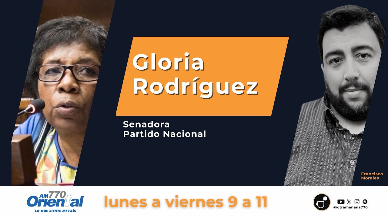 Con Gloria Rodríguez, senadora por el Partido Nacional - YouTube
