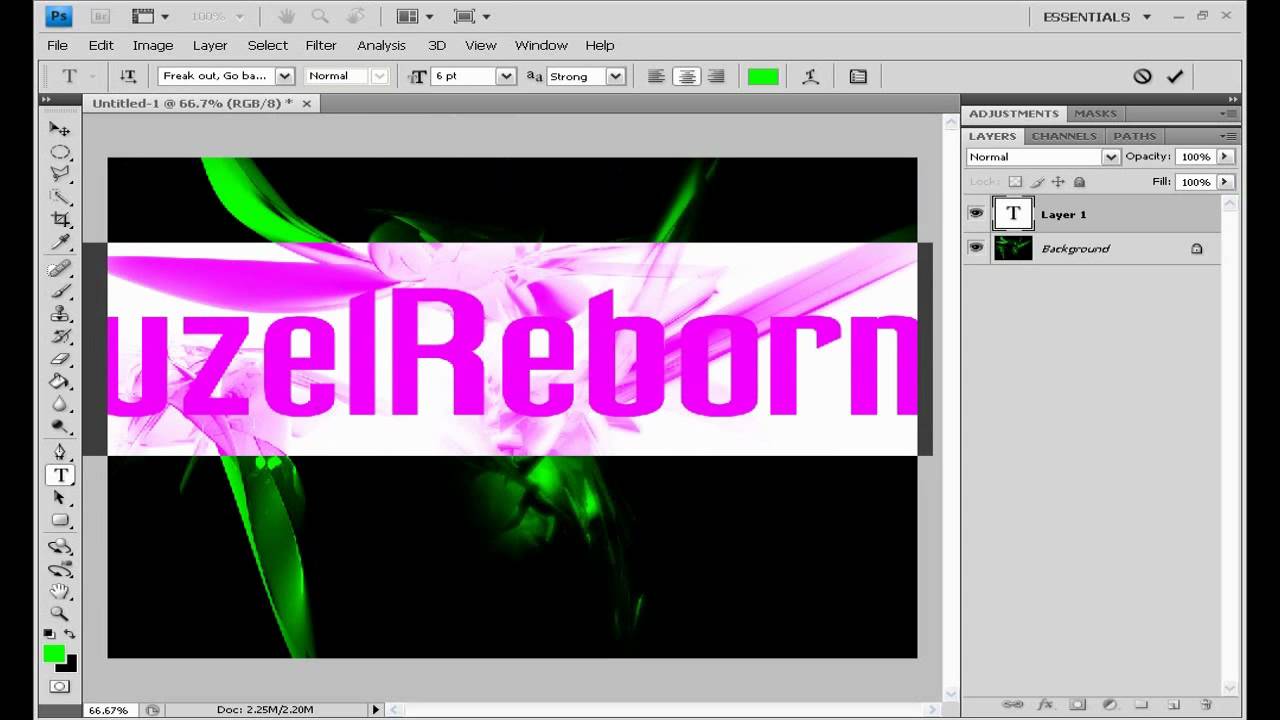 How To Make a High Resolution Wallpaper - Photoshop Tutorial - YouTube