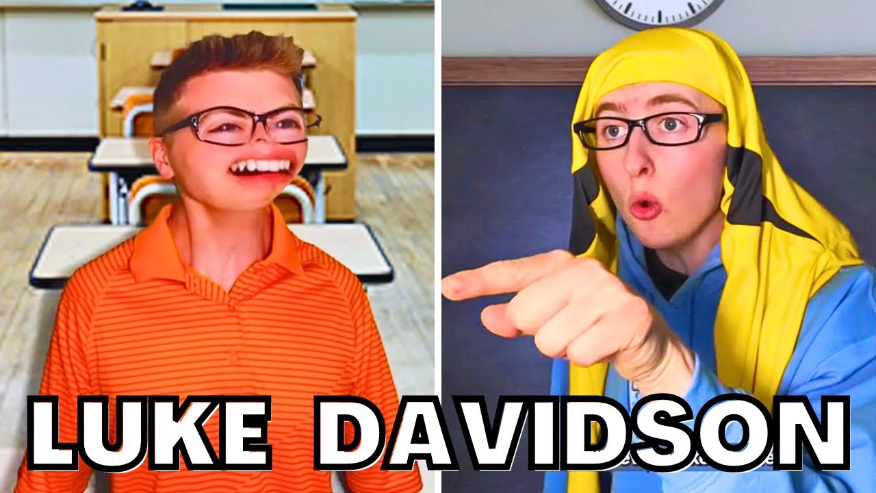 Luke Davidson: Back to School! | Funny Skits Videos - YouTube