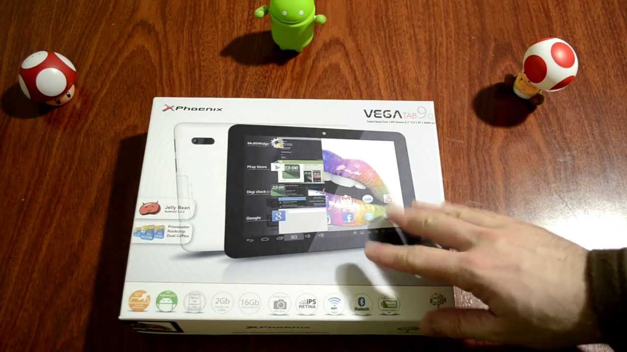 Phoenix Vegatab 9q (Unboxing) - YouTube
