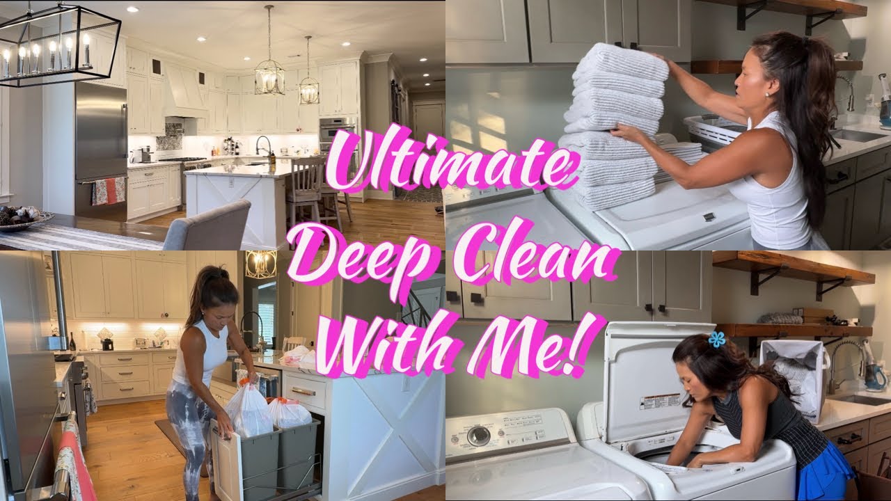 Ultimate All-Day Cleaning | Deep Clean With Me! - YouTube