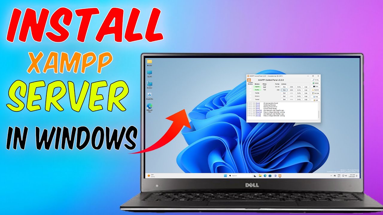 How to Install XAMPP Server 8 2 12 on Windows 10 or 11 2024 Latest ...