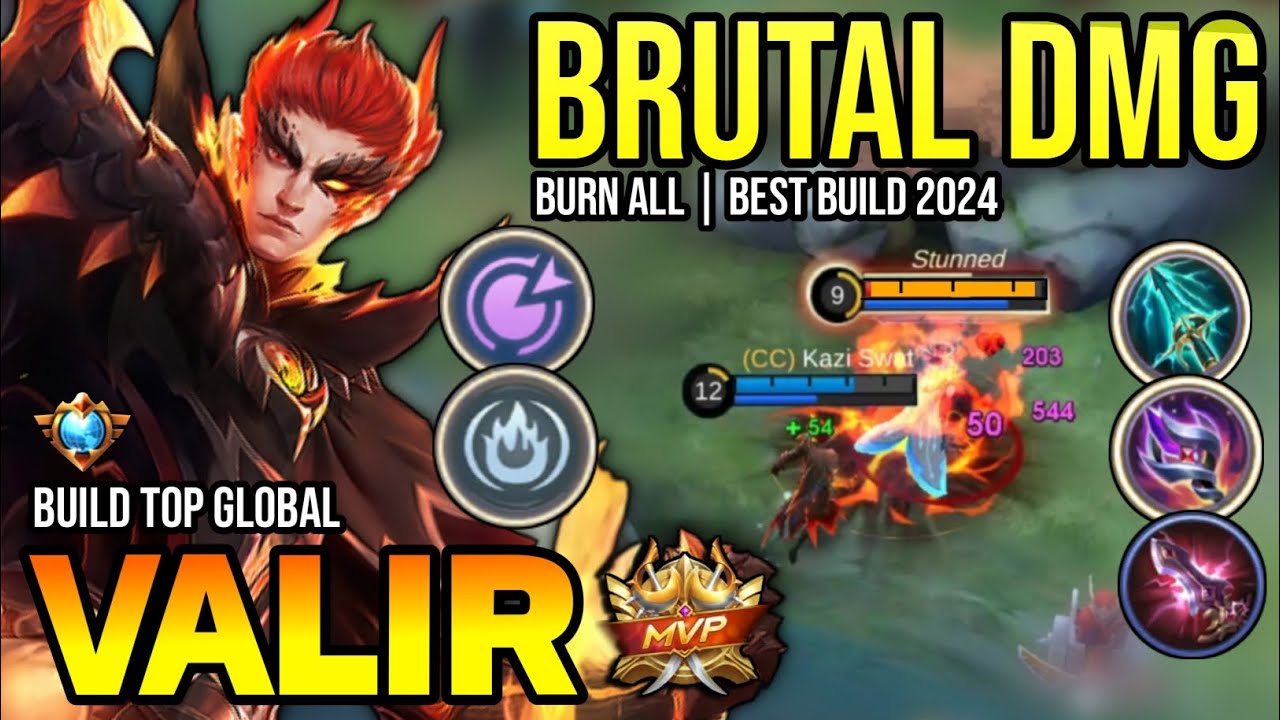VALIR BEST BUILD 2024 | BUILD TOP GLOBAL VALIR GAMEPLAY | MOBILE ...