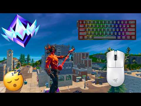 Unboxing Redragon FIZZ K617 HE Keyboard + Fortnite Handcam With Satisfying Keyboard Sounds 😴