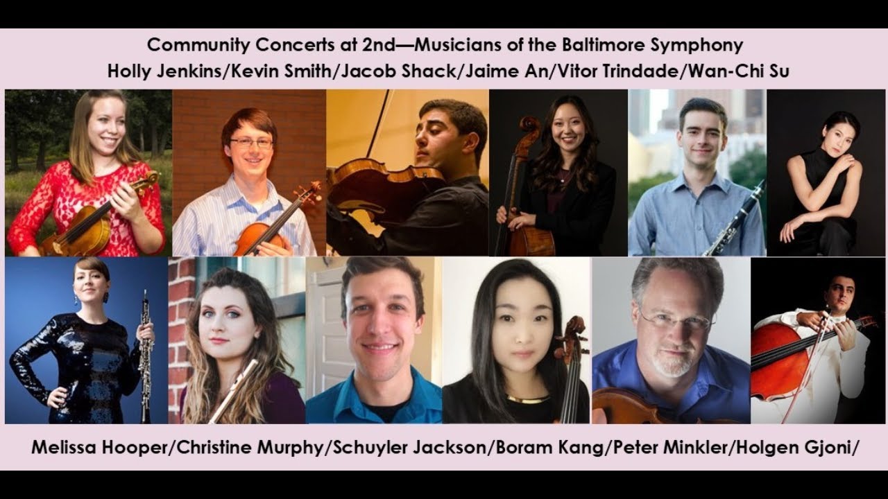 Special Edition - CC at 2nd LIVEstreams Baltimore Symphony Musicians ...