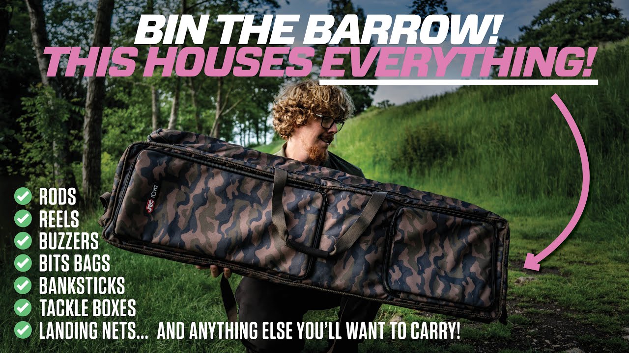 ONE BAG FOR EVERYTHING! | JRC Rova Luggage | Carp Fishing - YouTube