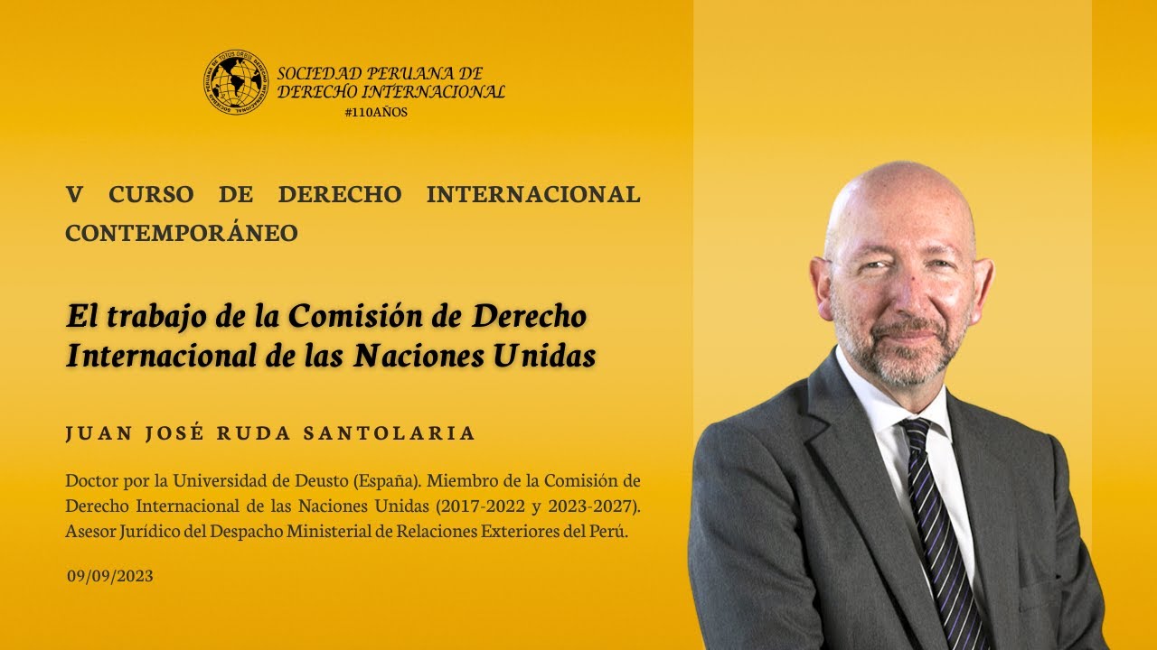 Sesión 03: Juan José Ruda Santolaria - El trabajo de la Comisión de ...