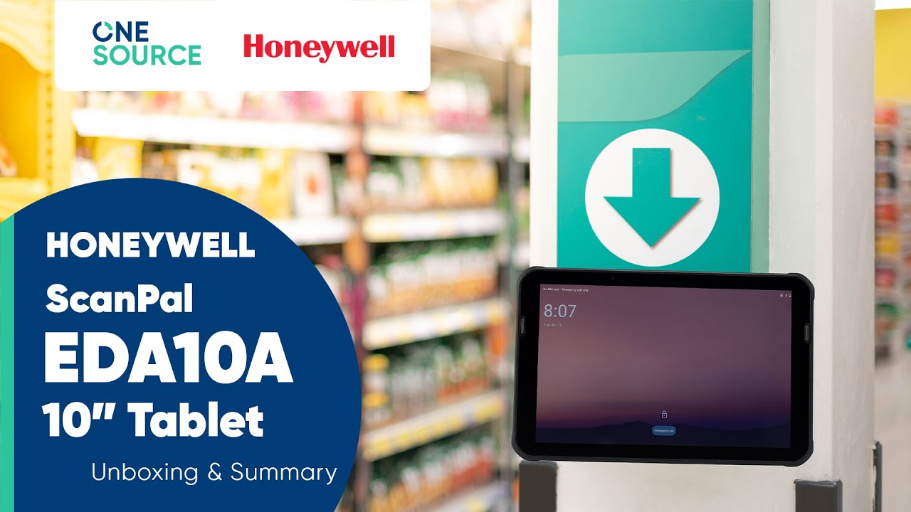 Honeywell ScanPal EDA10A - Tableta 10" - Unboxing si Prezentare - YouTube