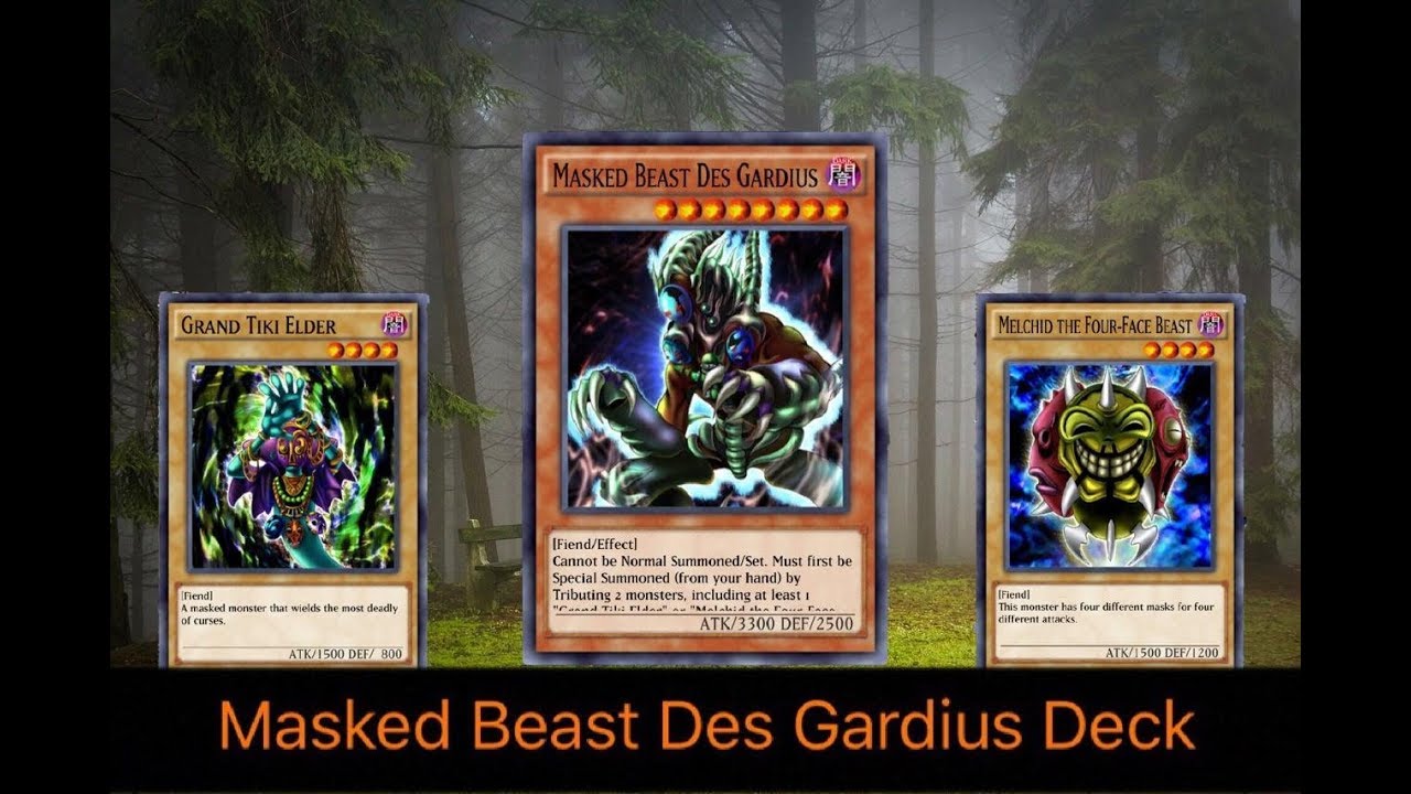 Yugioh Duel Links - Masked Beast deck - YouTube