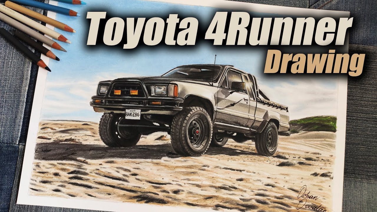 TOYOTA 4RUNNER Drawing - YouTube