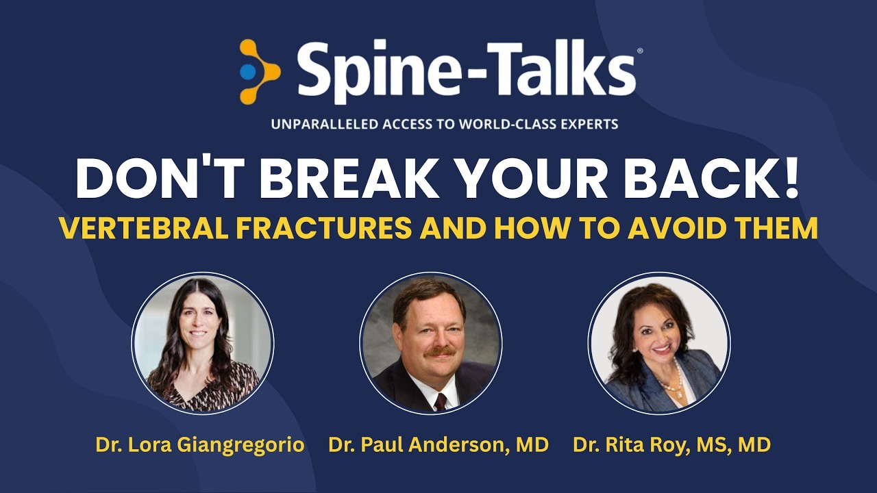 Don't Break Your Back! Vertebral Fractures and How To Avoid Them - YouTube