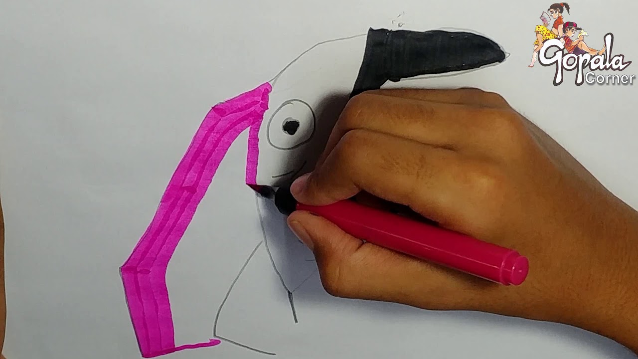How to Make Birds with Palm Art | Handy Palm Art | Smart Drawing | FUN ...