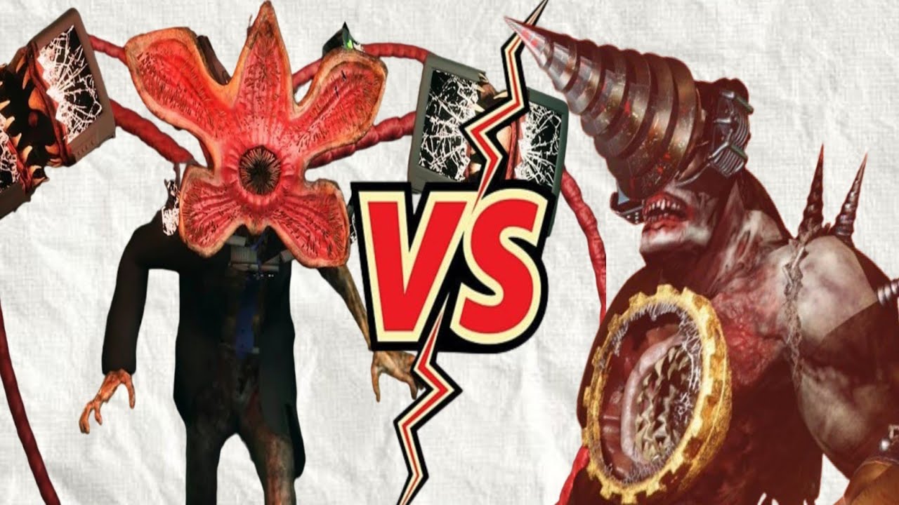 ZOMBIE LARGE TV MAN VS ZOMBIE TITAN DRILL MAN - YouTube
