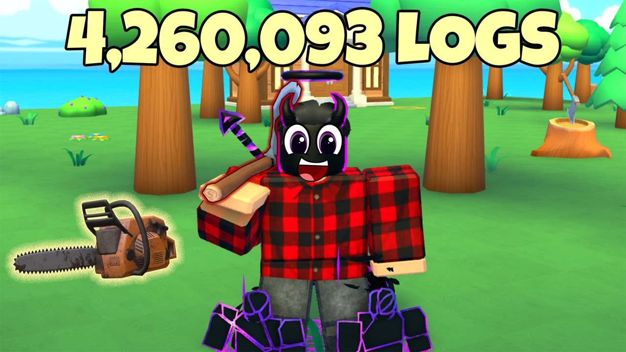 I CHOPPED 4,260,093 LOGS IN ROBLOX TIMBER 2?! - YouTube