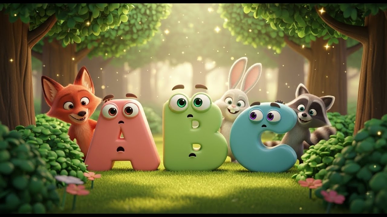 ABC Hide and Seek with Animals 🦁🐵🔤 | Learn Alphabet for Kids | Fun ABC ...