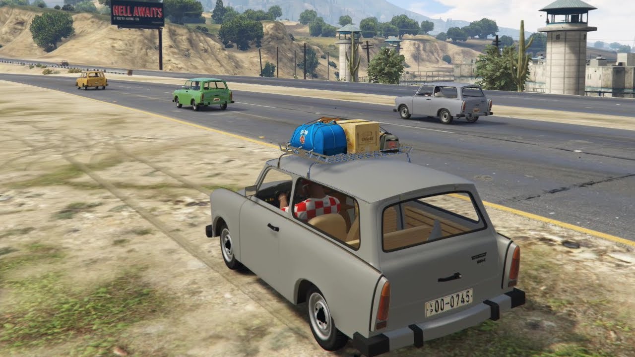 trabi gta5 tuning - YouTube