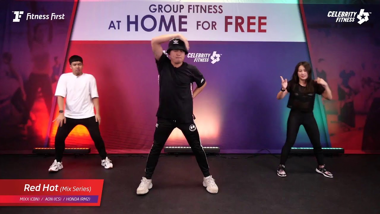 Group Fitness at Home : Red Hot (Mix Series) 22/12/2020 - YouTube