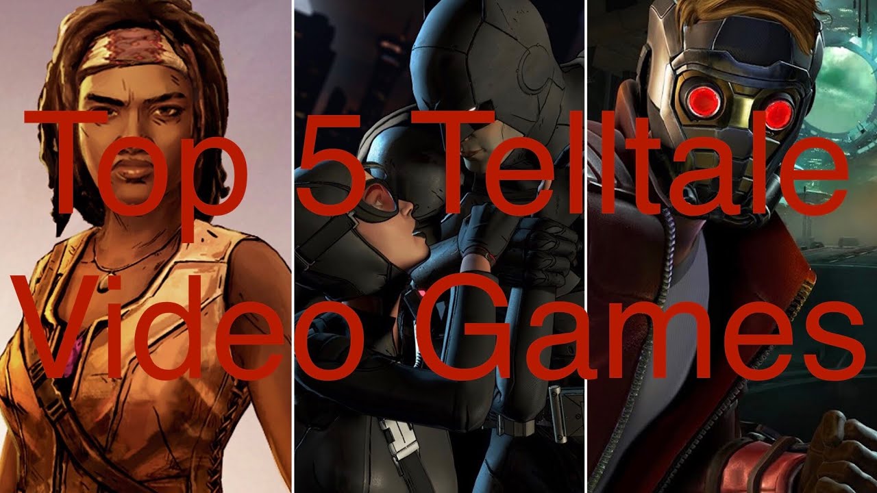 Top 5 Telltale Video Games - YouTube
