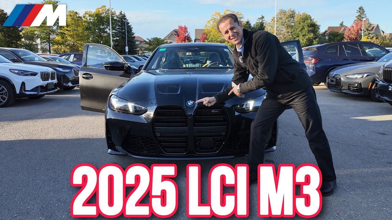 NEW HEADLIGHTS LCI M3 Competition - Review - YouTube