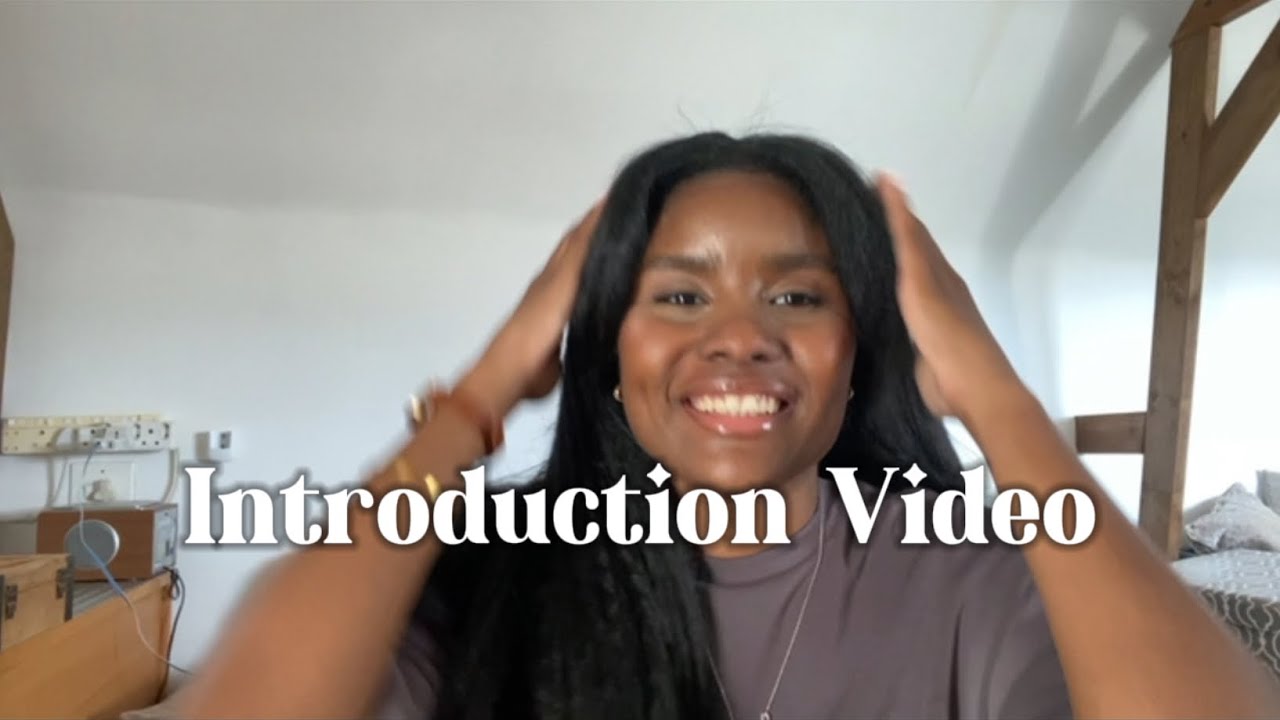 Let me introduce myself - YouTube