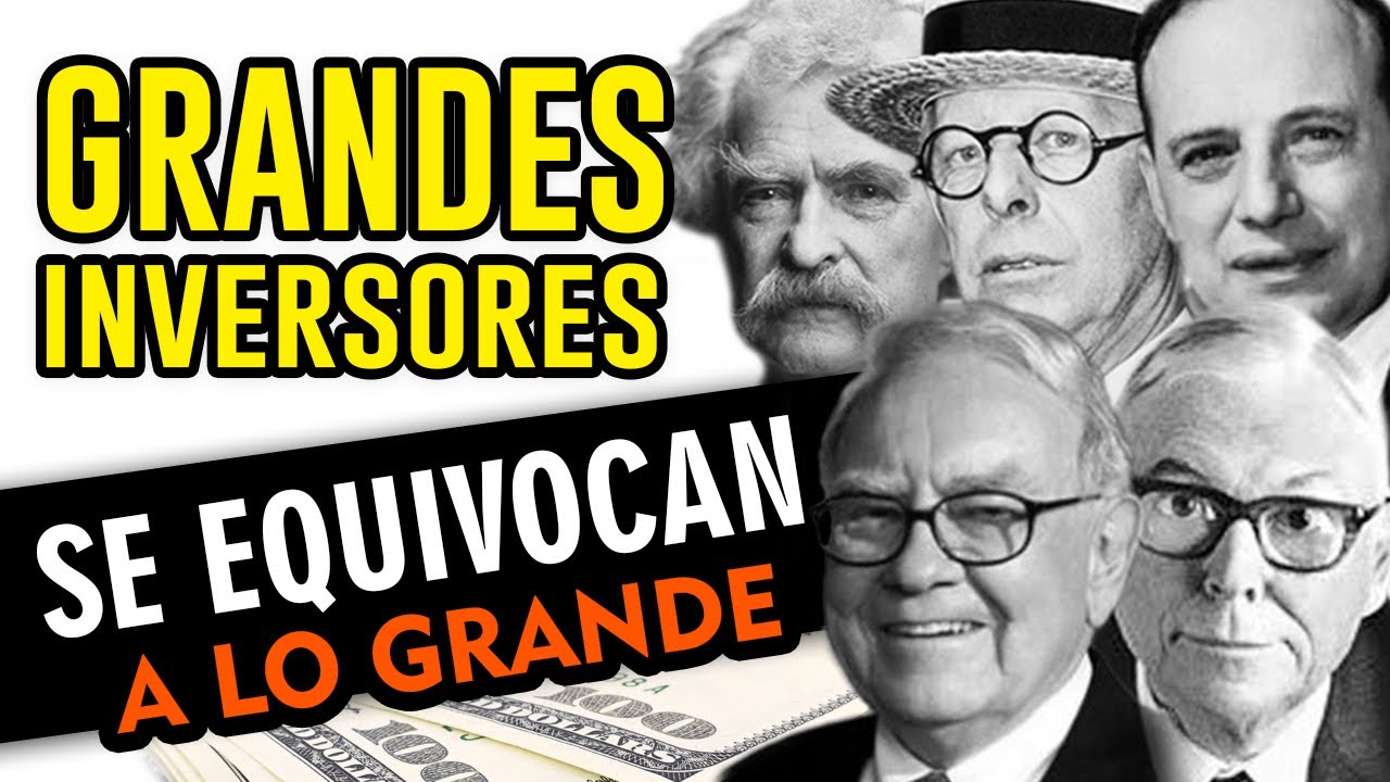 GRANDES ERRORES. 5 Lecciones de Michael Batnick para aprender de los ...