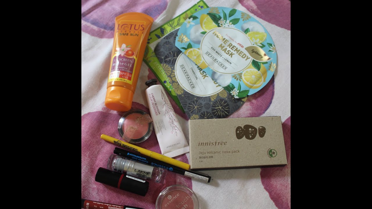 My Favorite Beauty Products under Rs 300! | Aparna Harikumar - YouTube