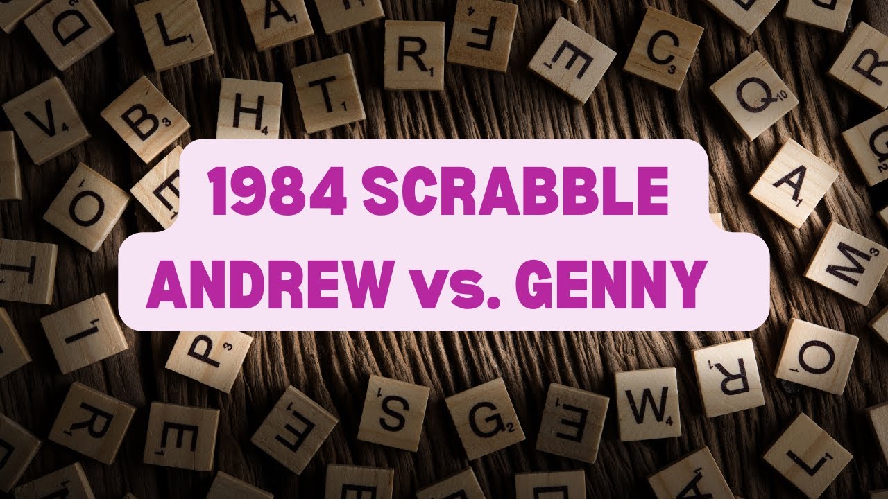 Scrabble Showdown! | Andrew vs. Genny | Classic 1984 Game Show Battle ...