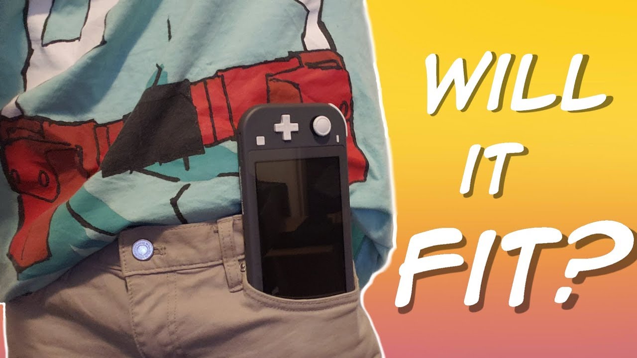 Will The Switch Lite Fit In Your Pants? - YouTube