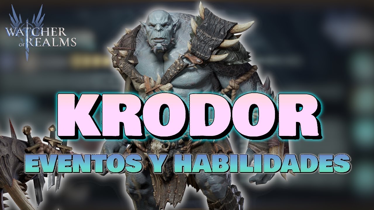 KRODOR: TODO lo que necesitas saber sobre su fusión | Watcher of Realms ...