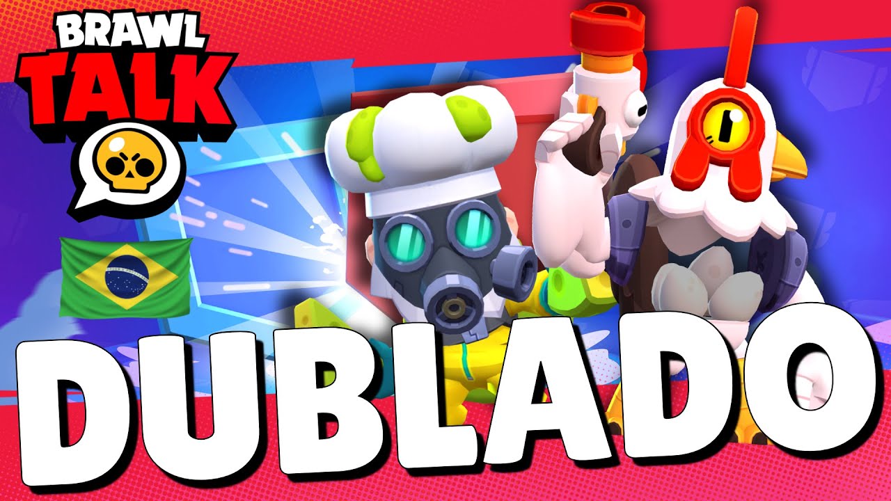 NOVO BRAWL TALK DUBLADO EM PORTUGUÊS - BRASIL!! - YouTube