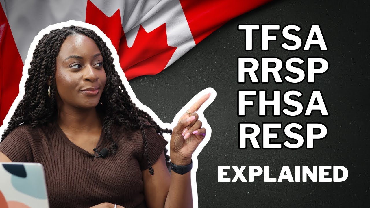 A Guide To Investing Accounts in Canada: TFSA, RRSP, FHSA & RESP 🇨🇦📈 ...