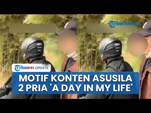 2 Pria Viral di Konten 'A Day In My Life' Resmi Jadi Tersangka, Begini Pengakuan dan Motif Pelaku