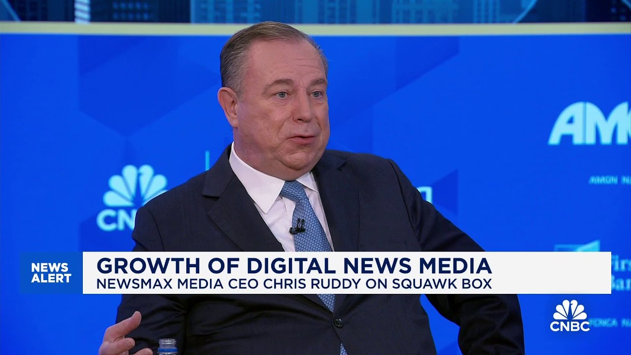 Newsmax Media CEO Chris Ruddy on NYSE debut: We're conservative with an ...