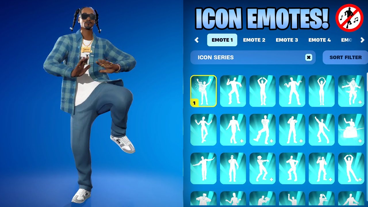 ALL ICON SERIES EMOTES & DANCES IN FORTNITE! (Rare Skins) - YouTube