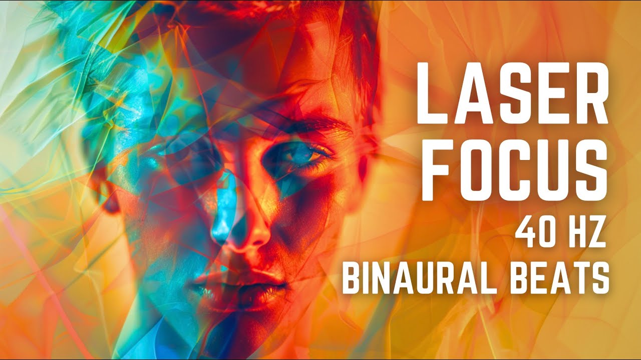 LASER FOCUS: 40Hz Binaural Focus Music | 3 Hours | Work Ritual - YouTube